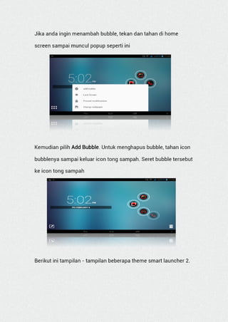 User guide smart launcher | PDF