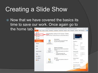 User guide to power point | PPTX