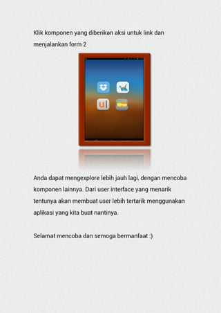 User guide ui ux mokup untuk desain user interface aplikasi android | PDF