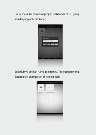 User guide ui ux mokup untuk desain user interface aplikasi android | PDF
