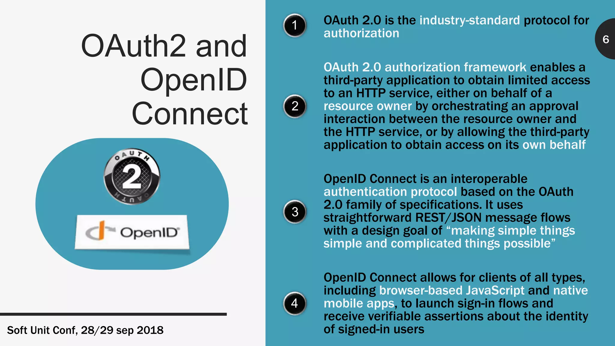 User identification and single sign on in ASP.Net Core Applications | PPTX