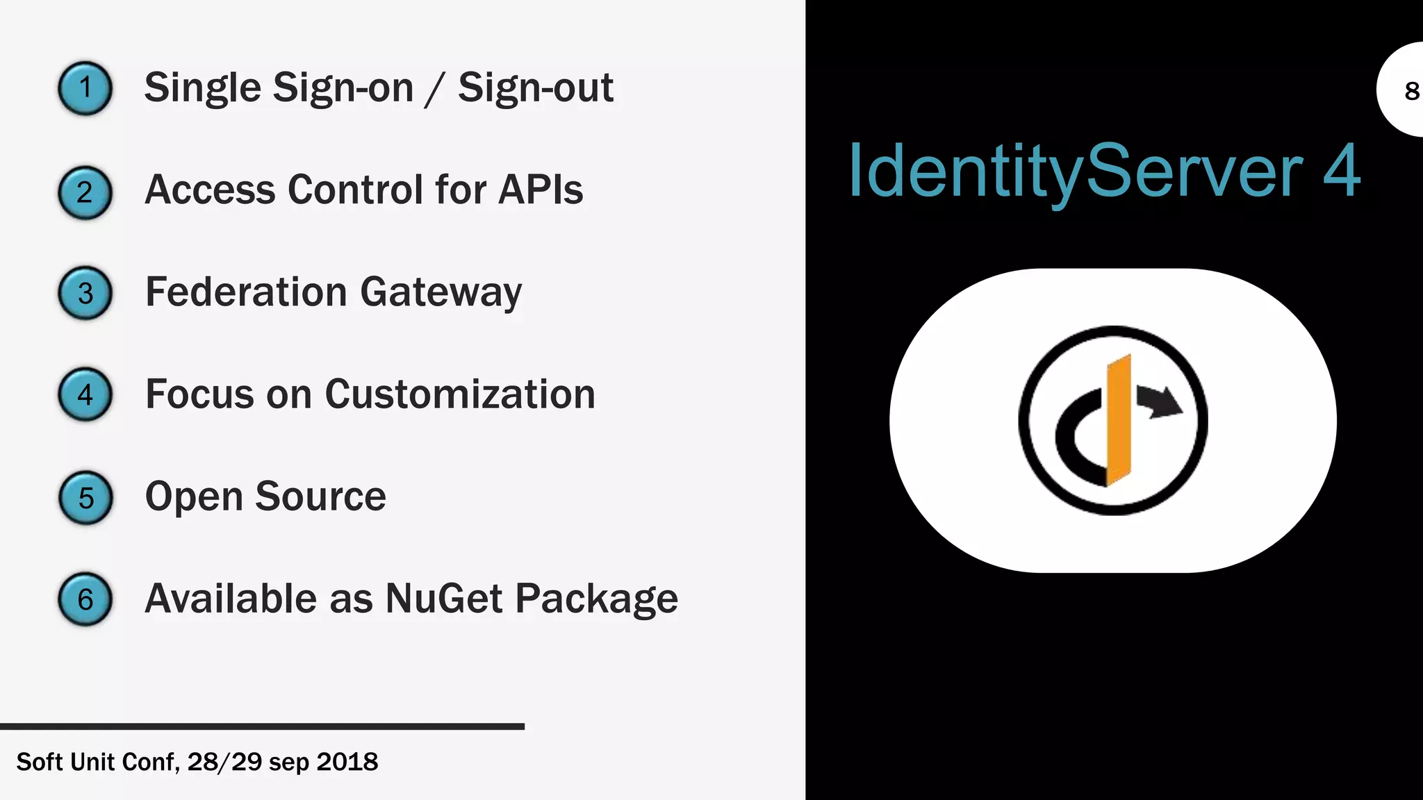 User identification and single sign on in ASP.Net Core Applications | PPTX