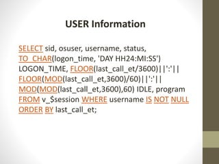 User Information in Oracle introduction.pptx