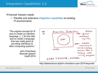 How to use R in different professions: R In Finance (Speaker: Gabriel ...