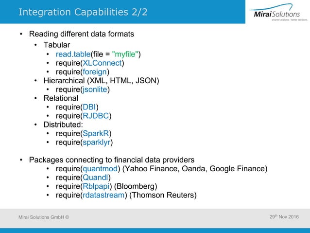 How to use R in different professions: R In Finance (Speaker: Gabriel ...