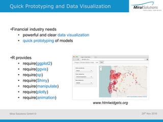How to use R in different professions: R In Finance (Speaker: Gabriel ...