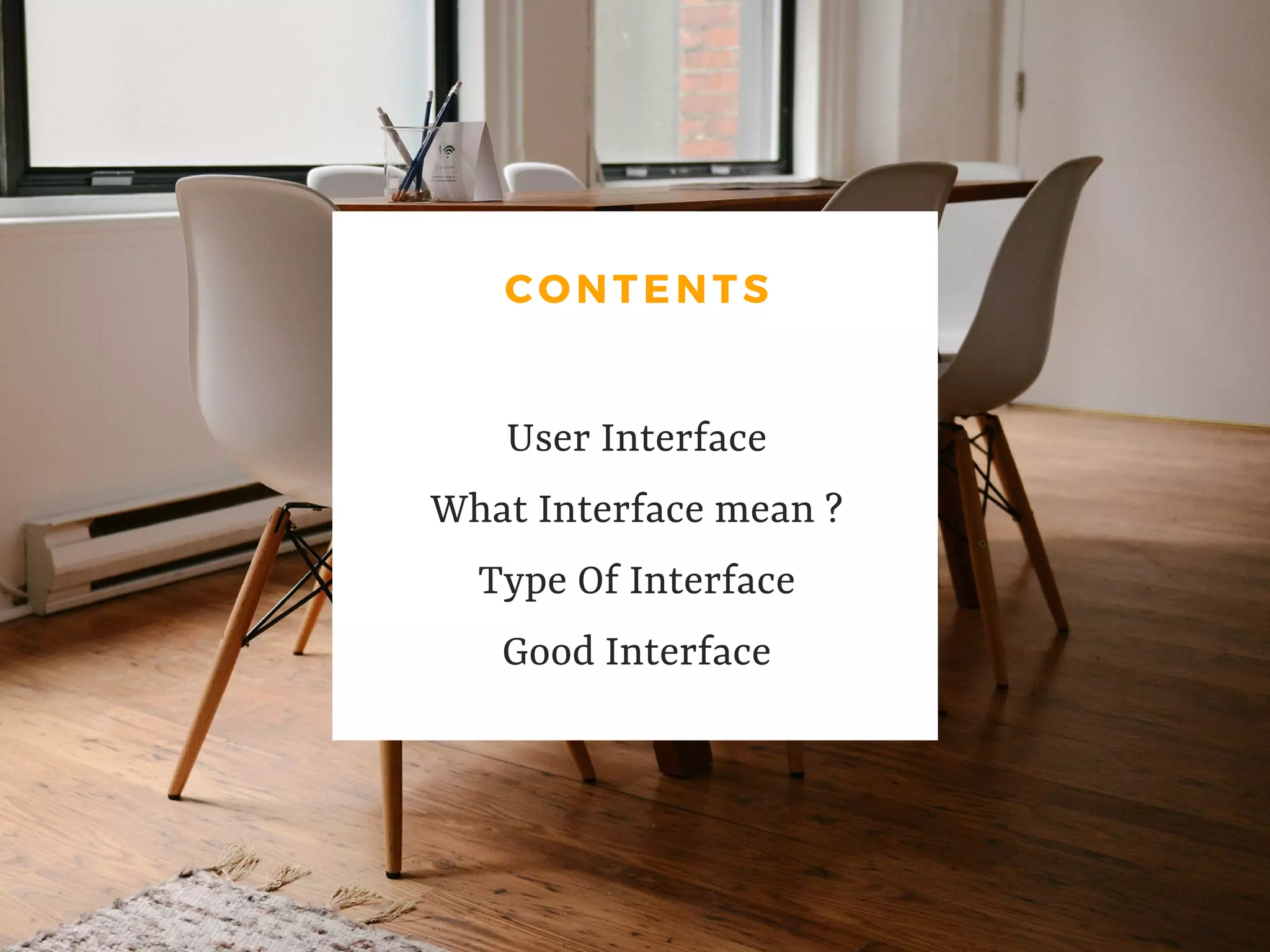 User Interface Human Computer Interaction Ppt