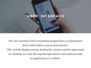 User interface - Human Computer Interaction | PDF