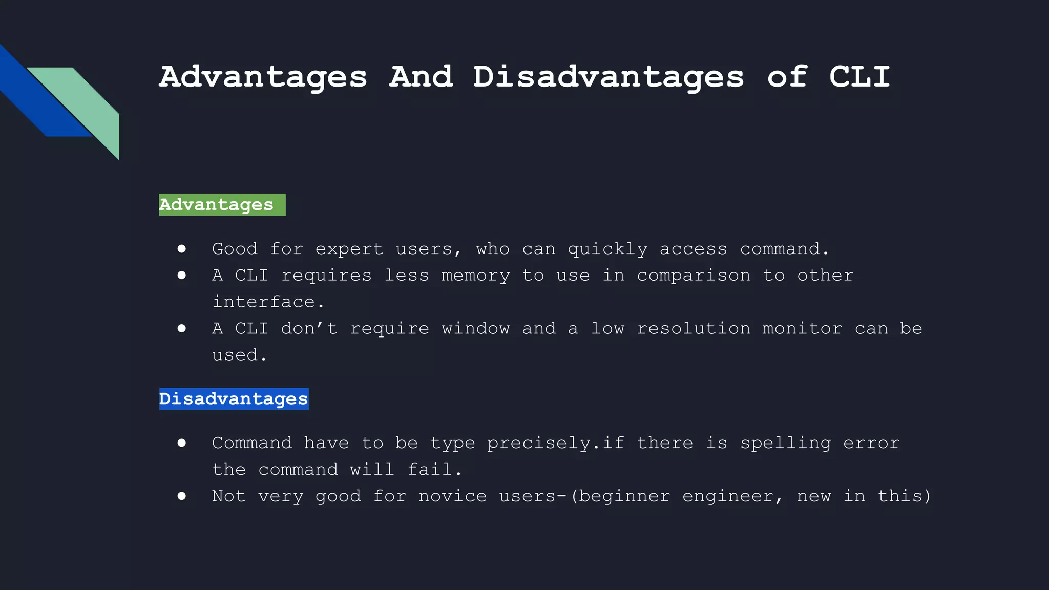 Types of User interface | PPTX