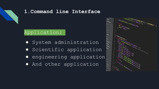 Types of User interface | PPTX