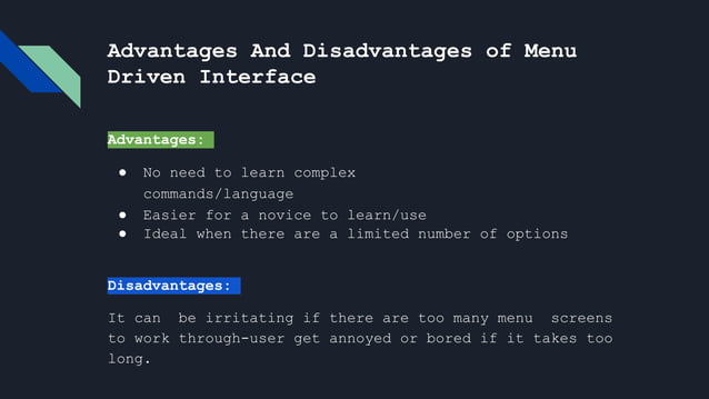 Types of User interface | PPTX | Operating Systems | Computer Software ...