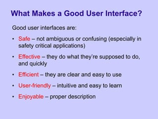 User Interface.ppt