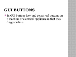 User Interface-Definition and Types of User Interaface | PPTX