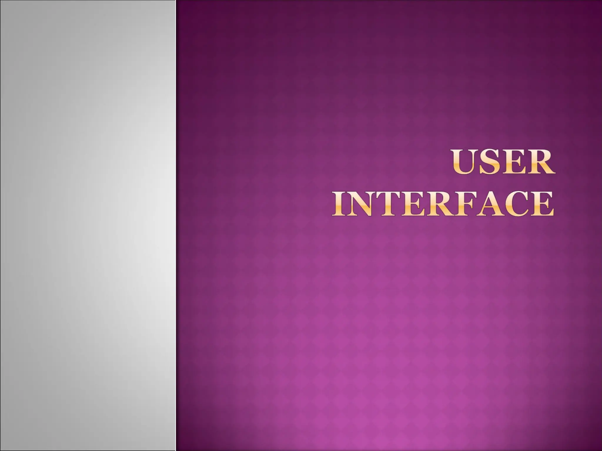 User Interface-Advantages and Disadvantages of each type of user ...