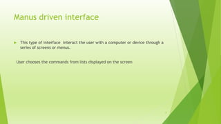 User interface and econamic issues in digital library | PPT