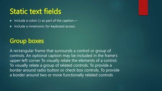USER INTERFACE DESIGN using multiple concepts | PPT