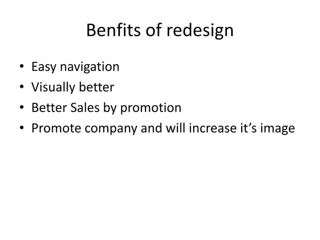 User interface design proposal | PPT