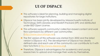 User interface of digital library software | PDF
