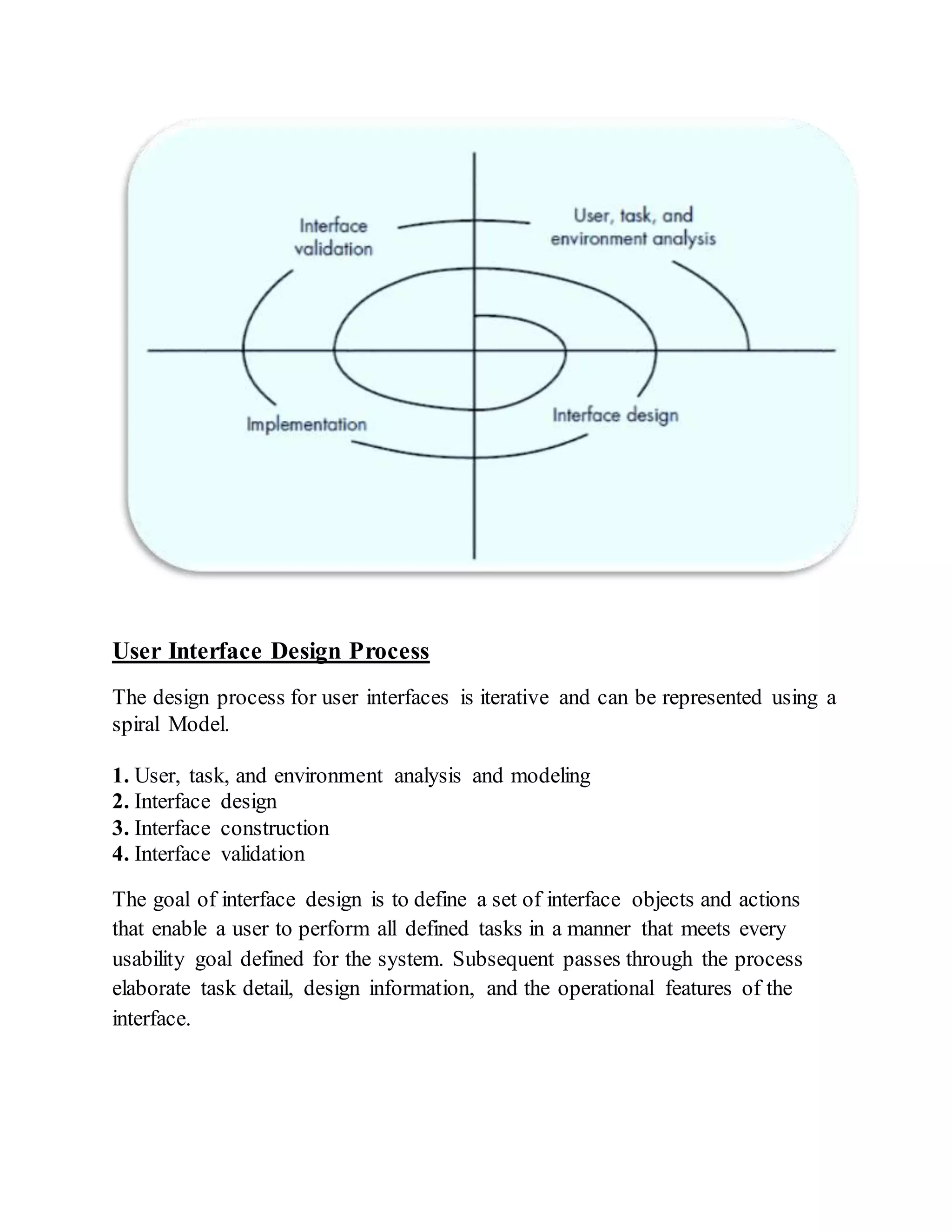 User interface model | PDF