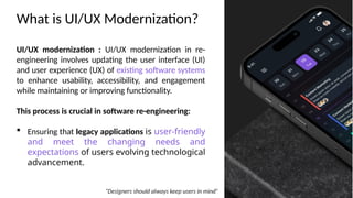 User interface and User experience Modernization.pptx