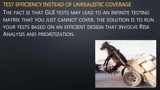 User Interface Testing | Best Practices | PPTX