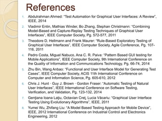 User interface testing By Priyanka Chauhan | PPTX