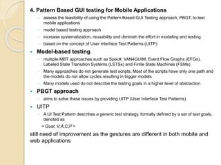 User interface testing By Priyanka Chauhan | PPTX