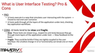 User Interface Testing. What is UI Testing and Why it is so important ...