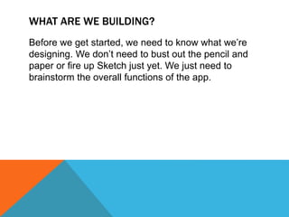 User interface (UI) for mobile applications | PPTX