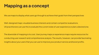 User Journey & Experience Maps | PPT