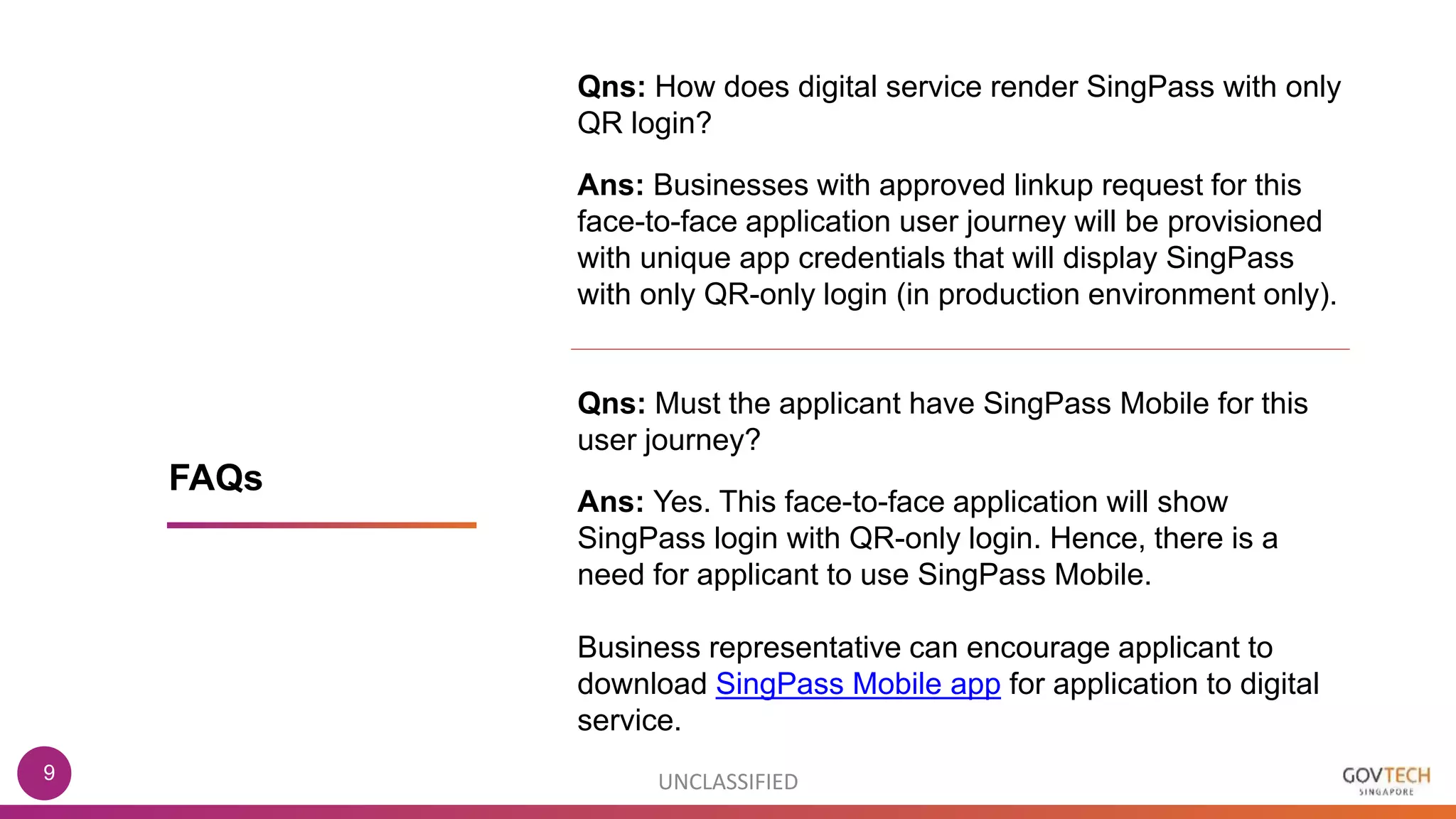 MyInfo User journey sample(face to-face application) | PPTX