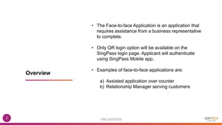 MyInfo User journey sample(face to-face application) | PPT