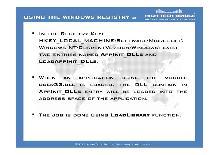 Userland Hooking in Windows
