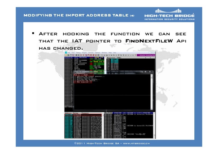 Userland Hooking in Windows
