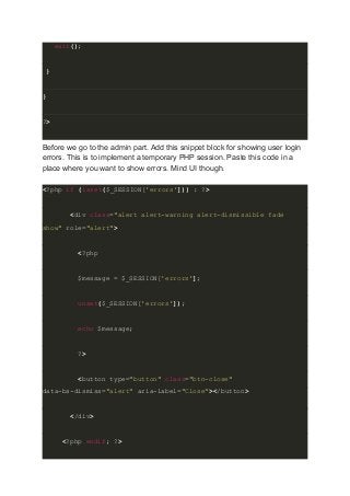 User Login in PHP with Session & MySQL.pdf