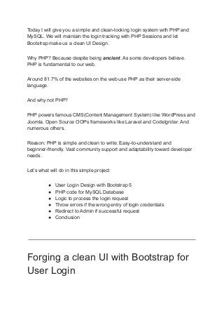 User Login in PHP with Session & MySQL.pdf