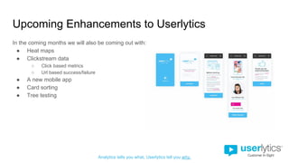 Userlytics User Testing: The Basics | PPT