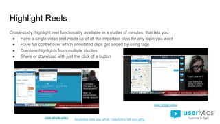 Userlytics User Testing: The Basics | PPT