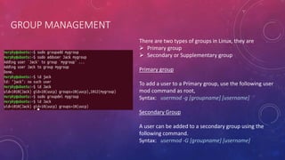 User management | PPTX