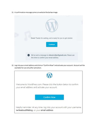 User manual - Wordpress | PDF