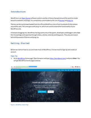 User manual - Wordpress | PDF