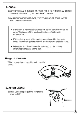 User Manual for Cooking King | PDF