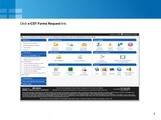 User manual for generation of c form | PPT