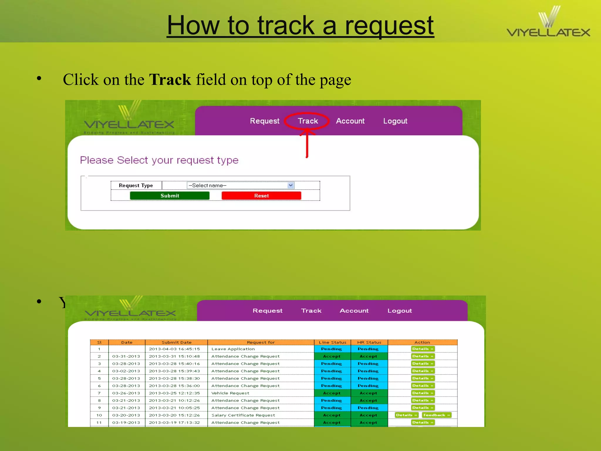 User manual HR portal | PPT