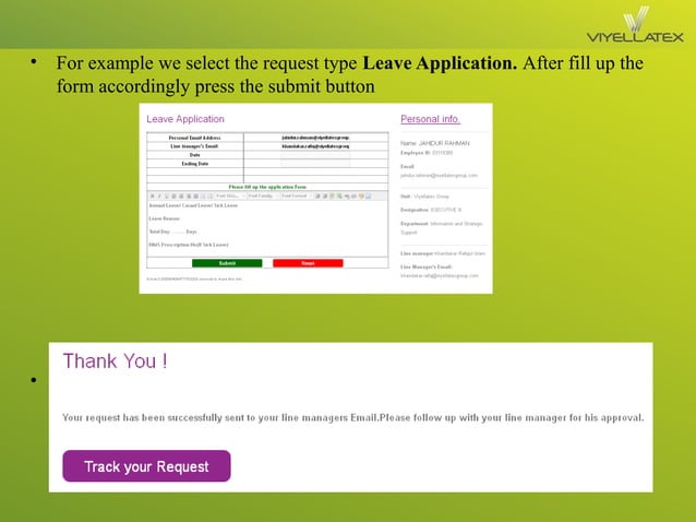 User manual HR portal | PPT
