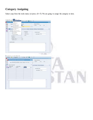 Oracle Master Item Creation Document | DOCX