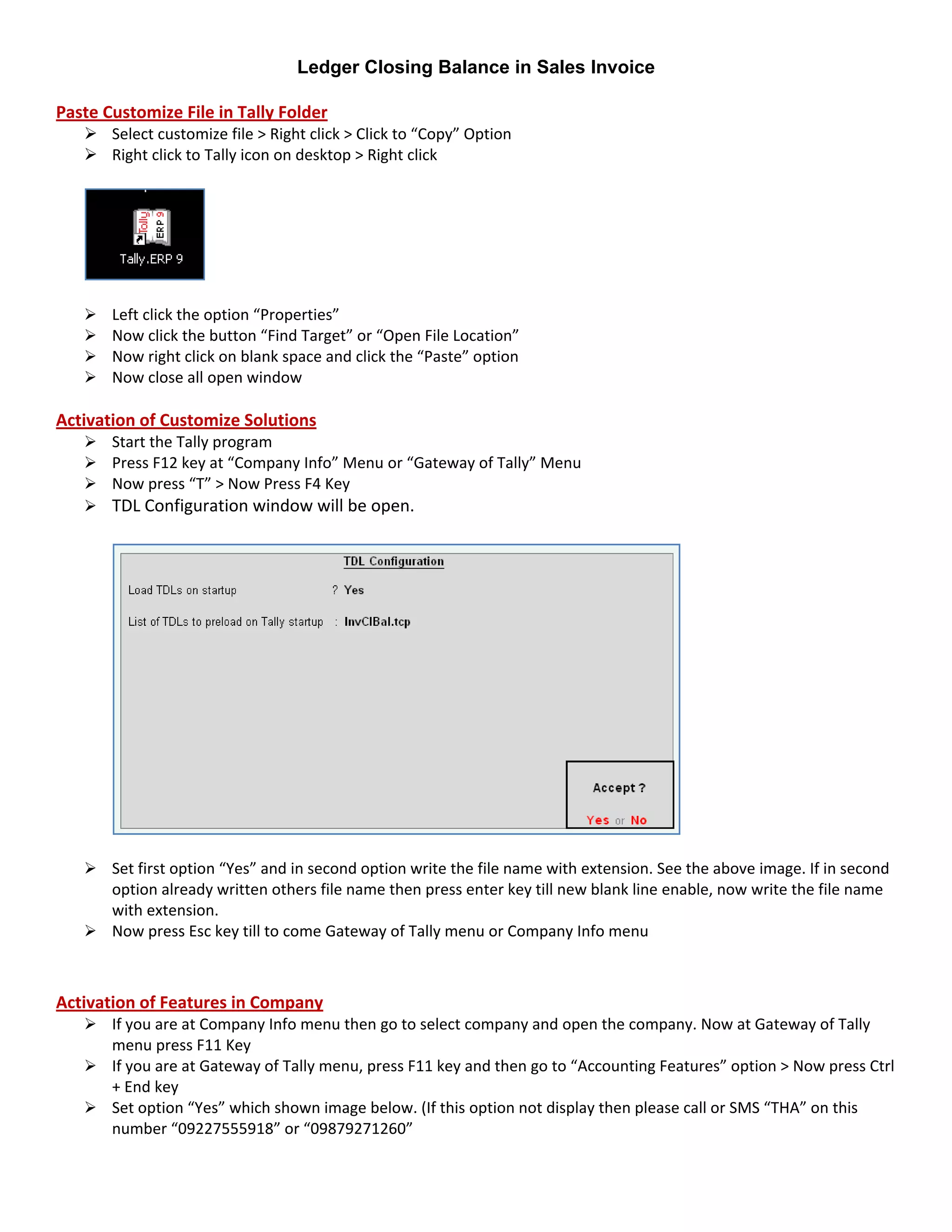 Print Customer's Closing Balance in Sales Invoice (English) | PDF