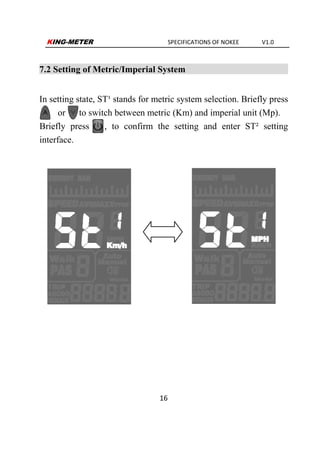 User Manual_NOKEE-U LCD Display_King-Meter Technology Co.,Ltd | PDF
