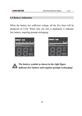 User Manual_NOKEE LCD Display_King-Meter Technology Co.,Ltd | PDF
