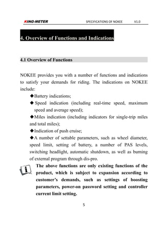 User Manual_NOKEE LCD Display_King-Meter Technology Co.,Ltd | PDF